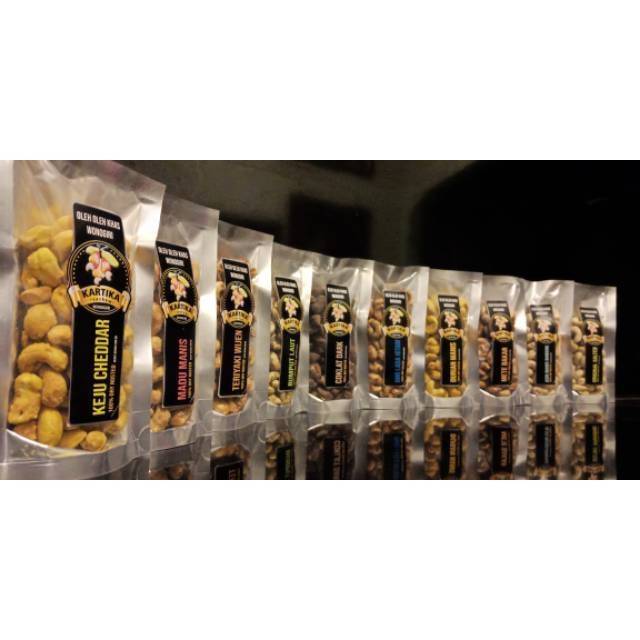Jual [KACANG METE OVEN ANEKA RASA KEMASAN POUCH 150gr] By KARTIKA METE ...