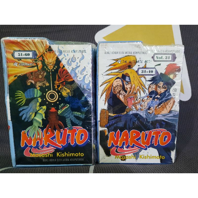 Jual SEGEL Paket 10 Buku Komik Naruto Boxset Box Set | Shopee Indonesia