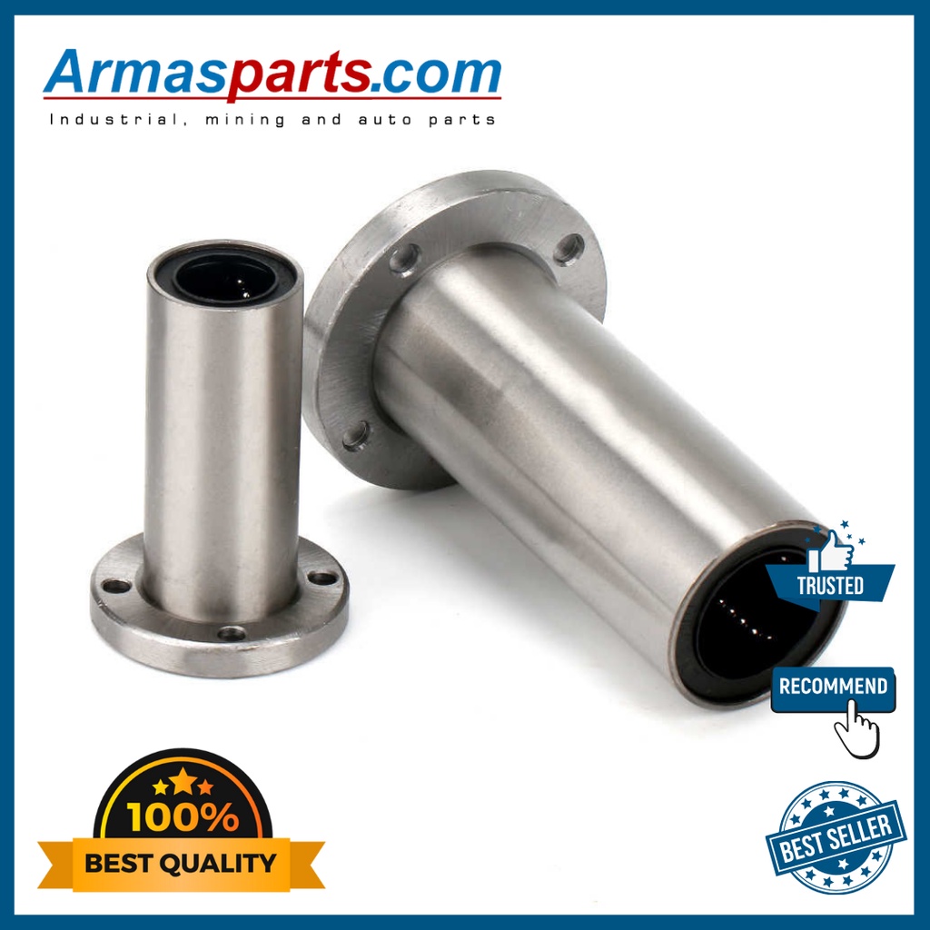 Jual LMF35LUU / LMF 35 LUU Round Flange Linear Bushing Long diameter 35mm | Shopee Indonesia