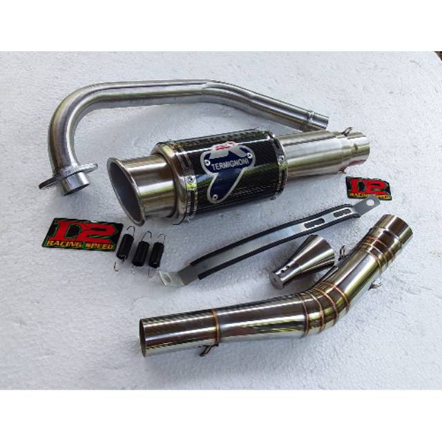 Jual Knalpot termignoni full sistem untuk 150cc | Shopee Indonesia