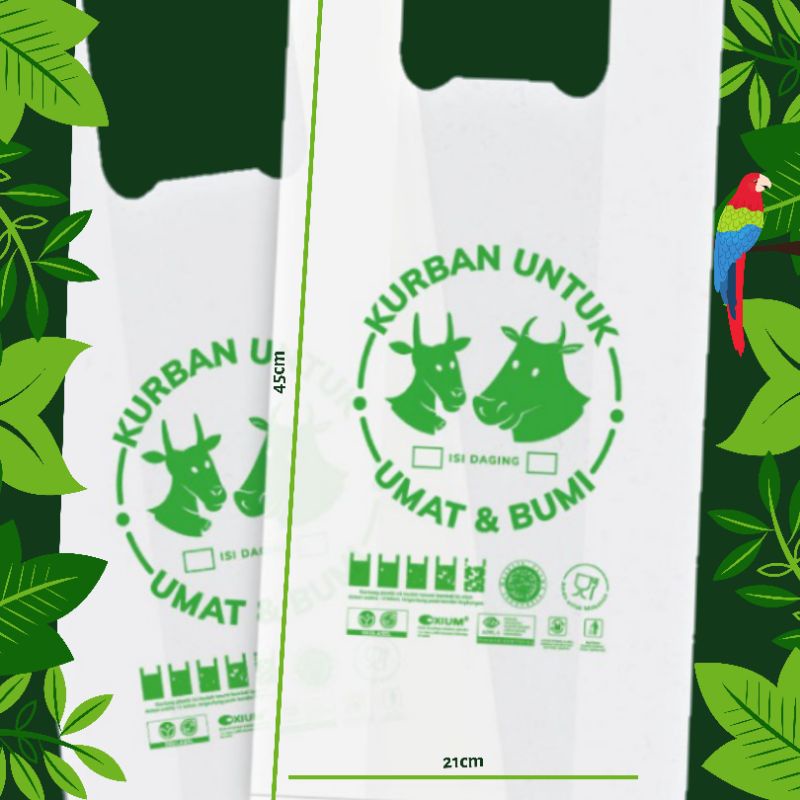 Jual Isi 100 Kantong Plastik Kurban Kantong Plastik Qurban Plastik Oxium Ramah Lingkungan