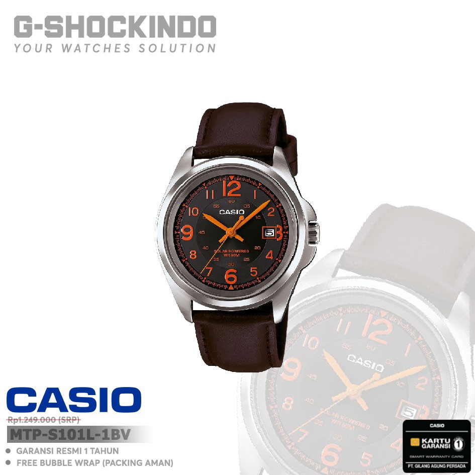 Jual Casio General MTP-S101L-1BV / -9BV Original | Shopee Indonesia