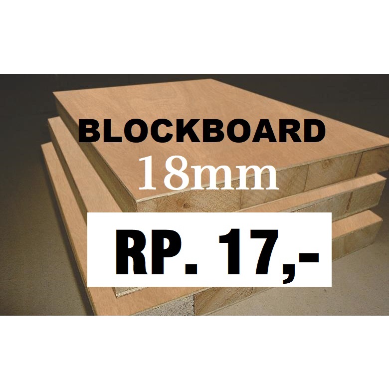 Jual Papan Blockboard 18mm Ukuran Custom | Shopee Indonesia
