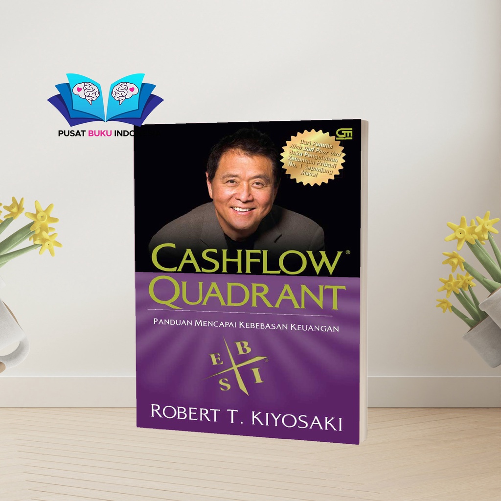 Jual Buku Motivasi Bisnis Rich Dads Cashflow Quadrant Edisi Revisi