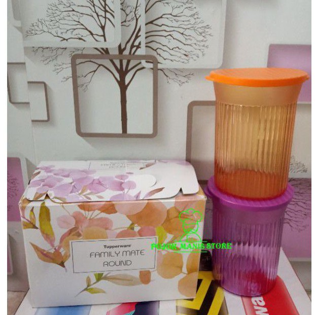 Jual Toples family round mate 630 ml tupperware ecer 1 pcs | Shopee ...