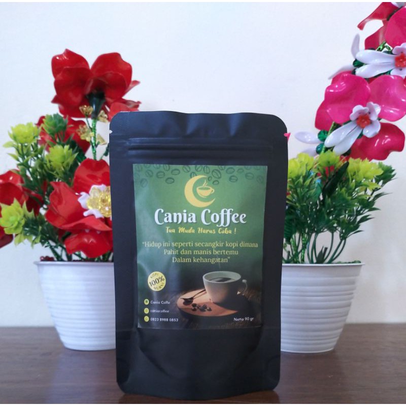 Jual CANIA COFFEE - KOPI BUBUK MURNI ASLI SUMATERA BARAT BERAT 90 GRAM ...