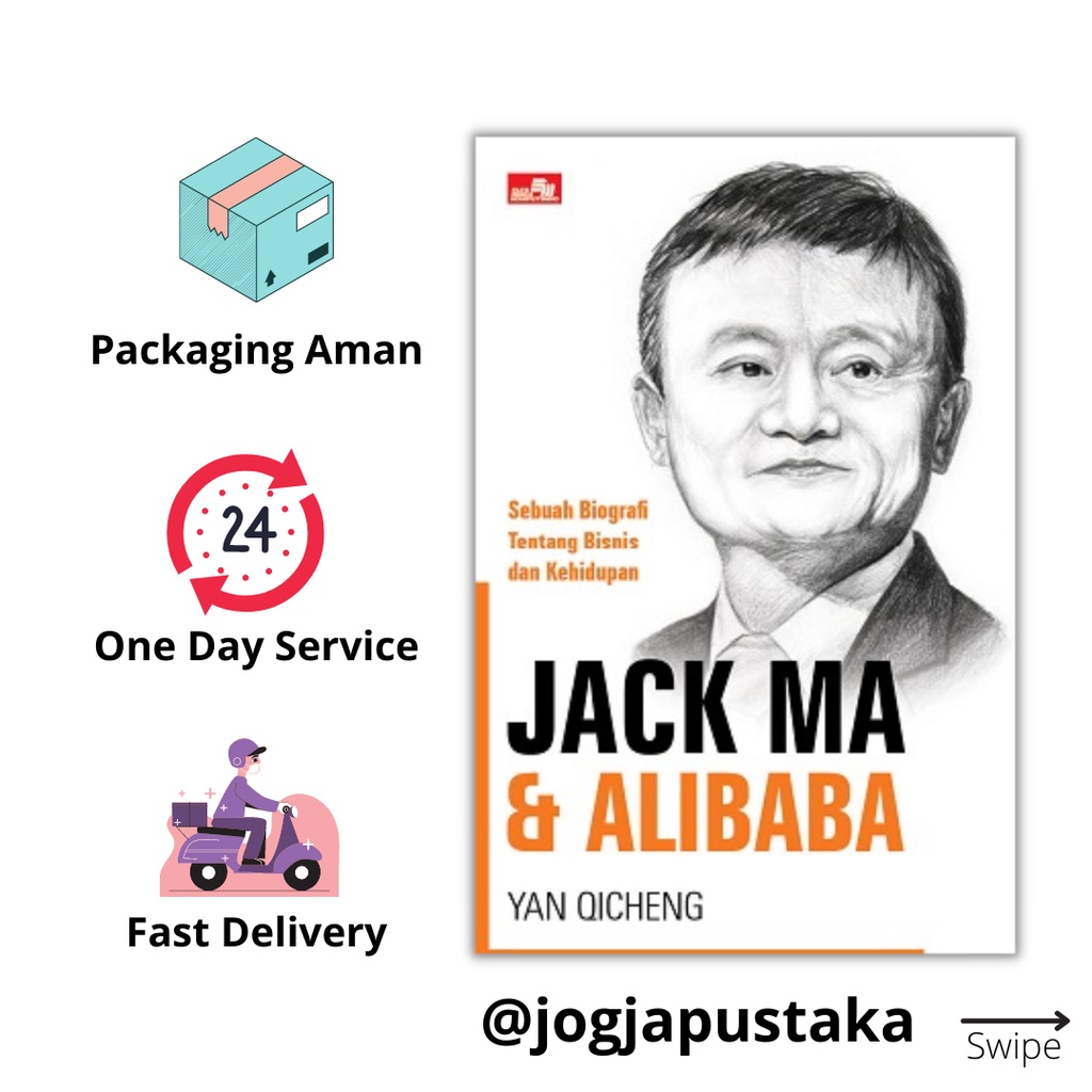 Jual Buku Jack Ma & Alibaba - Yan Qicheng | Shopee Indonesia