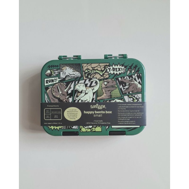 Jual Smiggle Small Bento Lunchbox (khaki) | Shopee Indonesia