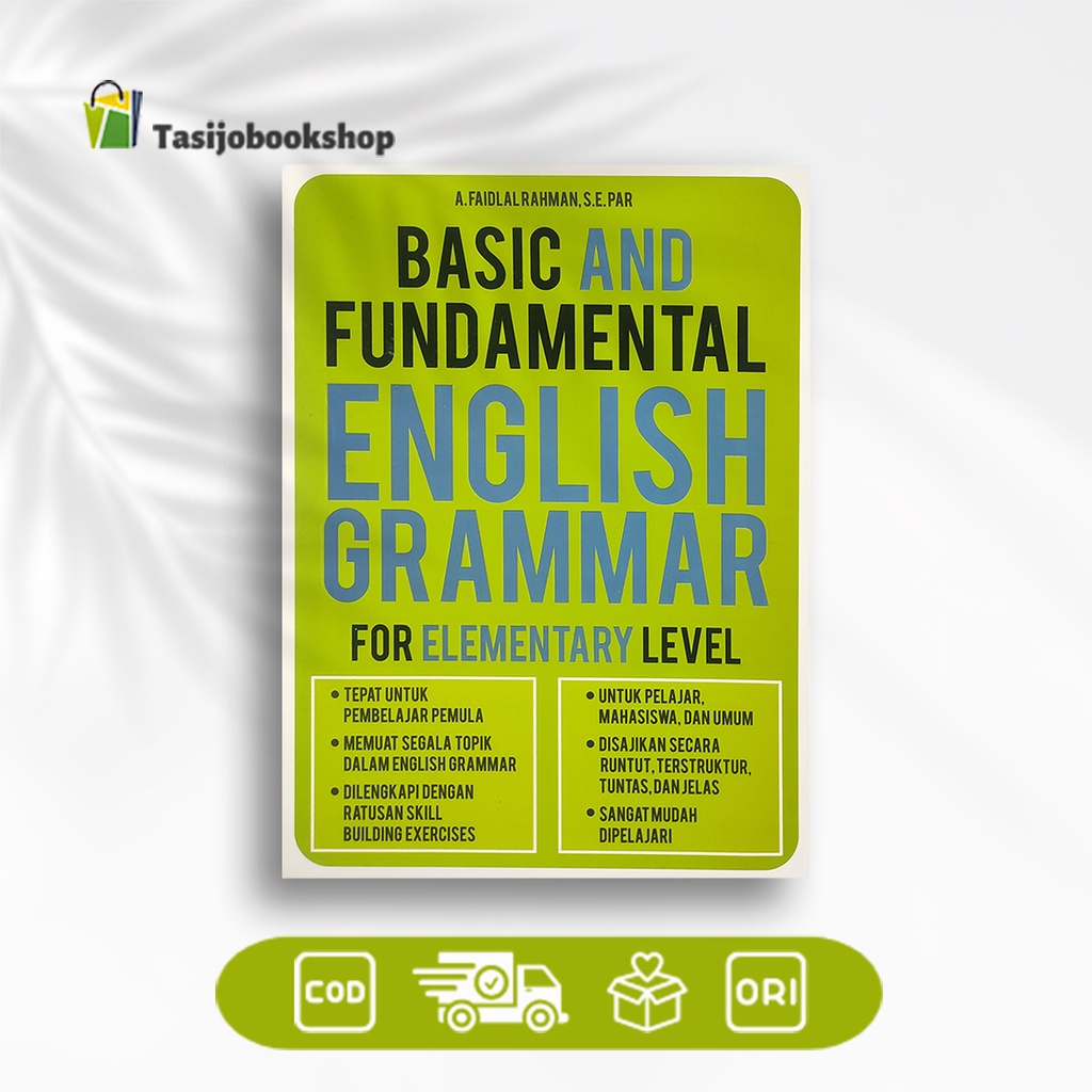 Jual Buku Bahasa Inggris : Basic And Fundamental English Grammar For ...