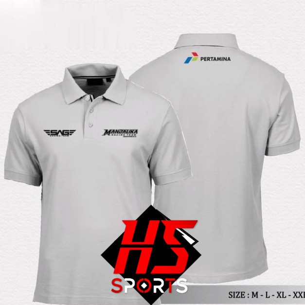 Jual Poloshirt / Kaos Polo Pertamina Mandalika SAG Simple - POLO ...