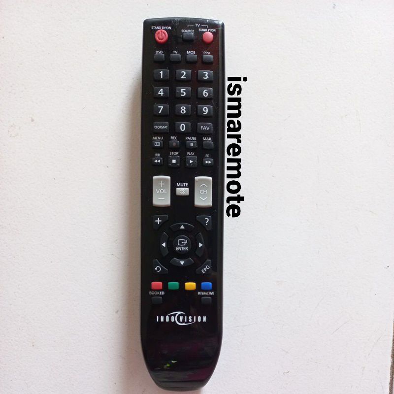 Jual REMOTE REMOT PARABOLA/DECODER Indovision /TOP TV/OKE VISION ...