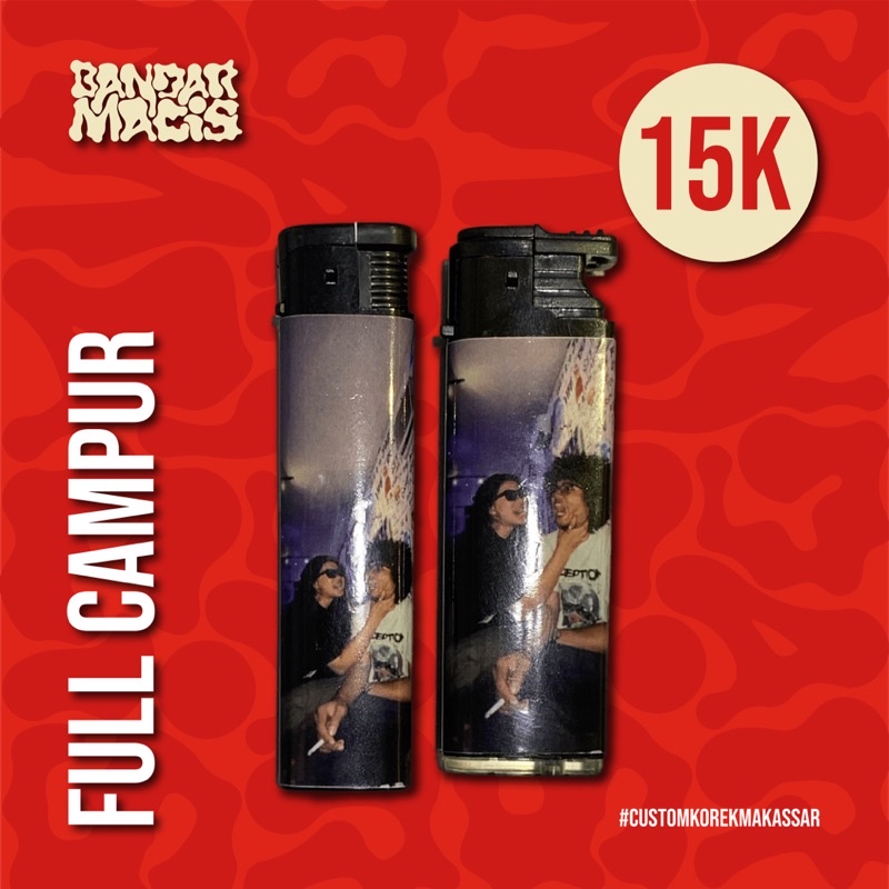 Jual Korek Api Custom Bebas Makassar ( Full Campur ) | Shopee Indonesia