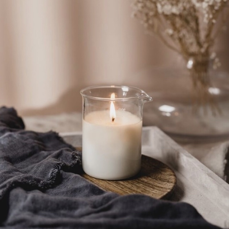 Jual Tatakan Kayu Bulat Lilin Aromaterapi | Coaster Scented Candle by ...