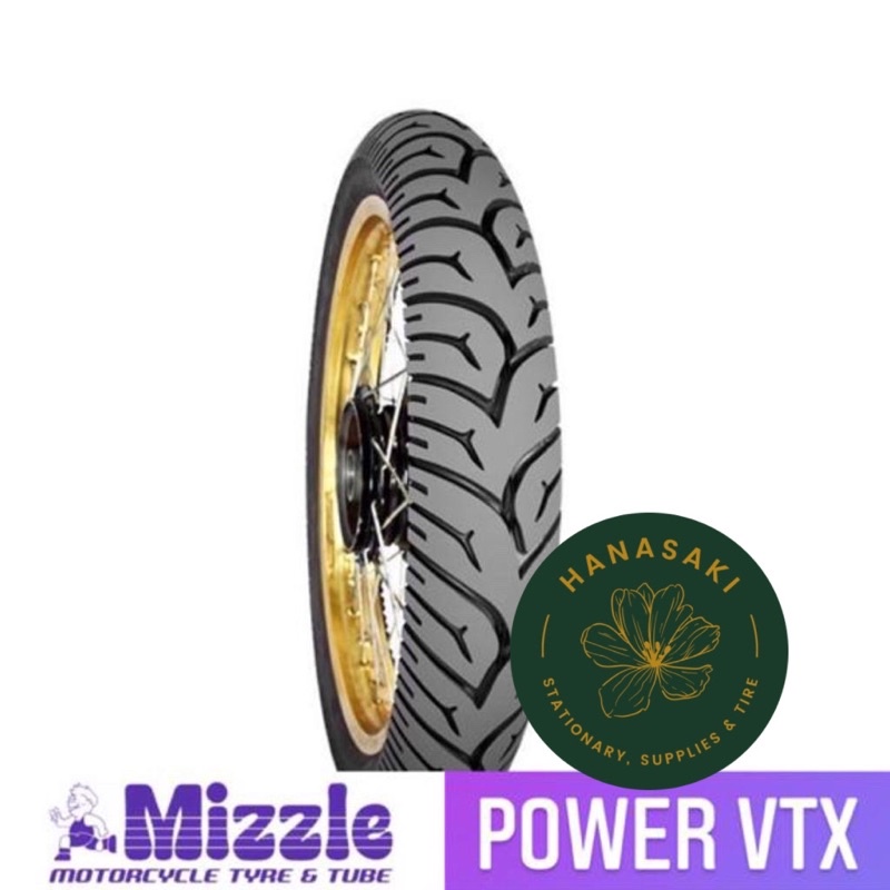 Jual Ban Motor MIZZLE Power VTX 100/80-17 ( Non Tubeless ) | Shopee ...