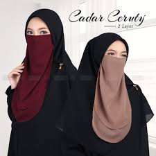 Jual Cadar Ceruty Babydoll 2 layer cadar tali ceruty | Shopee Indonesia