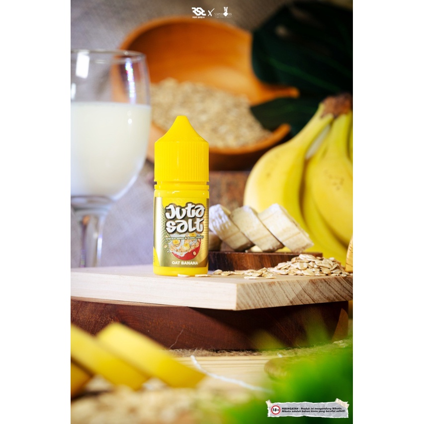Jual Juta Oat Banana Salt Nic 30ML by RSR Brew x Vape Boss - Liquid ...