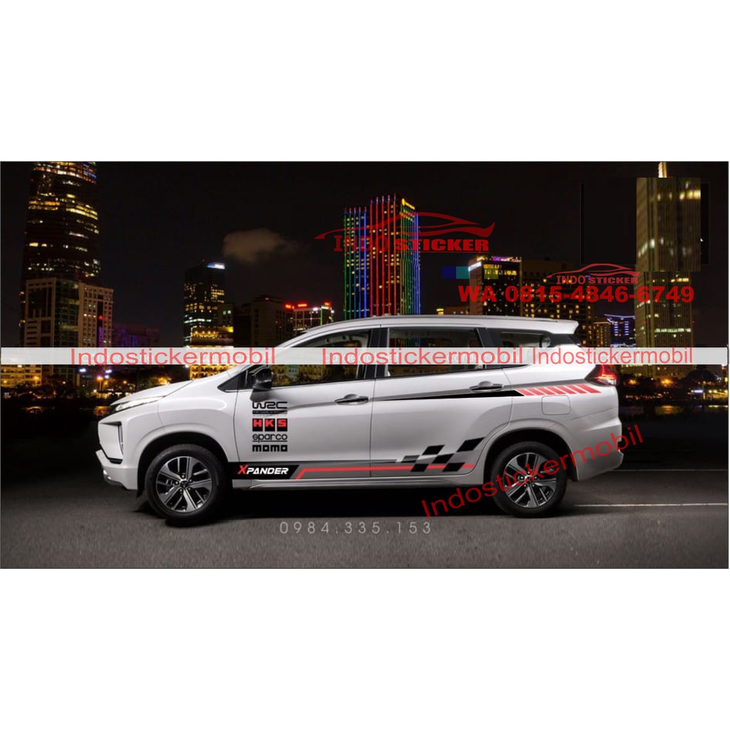 Jual CUTTING STIKER STICKER MOBIL XPANDER STIKER MOBIL MITSUBISHI ...