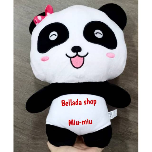 Jual Boneka Babybus Panda (kiki n miu miu) | Shopee Indonesia