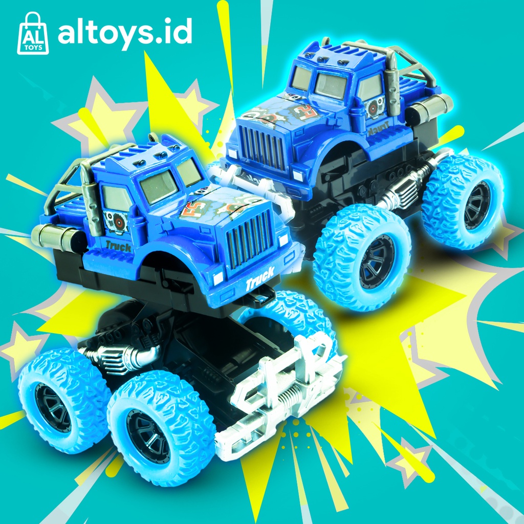 Jual Mainan mobil Jeep Monster Truck zip Zap Mainan Mobil Jeep Off Road ...