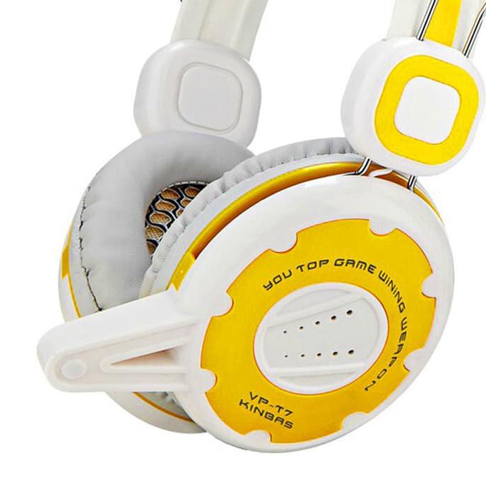 Jual Kinbas High Quality Hifi Gaming Headset With Microphone - Vp-T7 ...