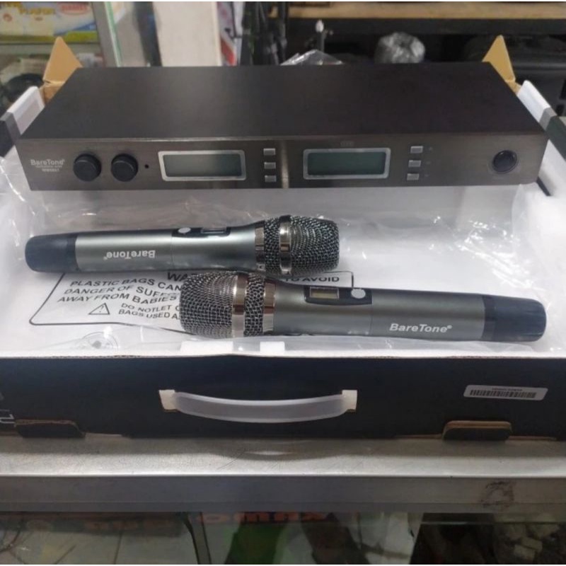 Jual Mic Wireless Baretone WM-5801 Original WM5801 WM 5801 UHF 2 Multi ...