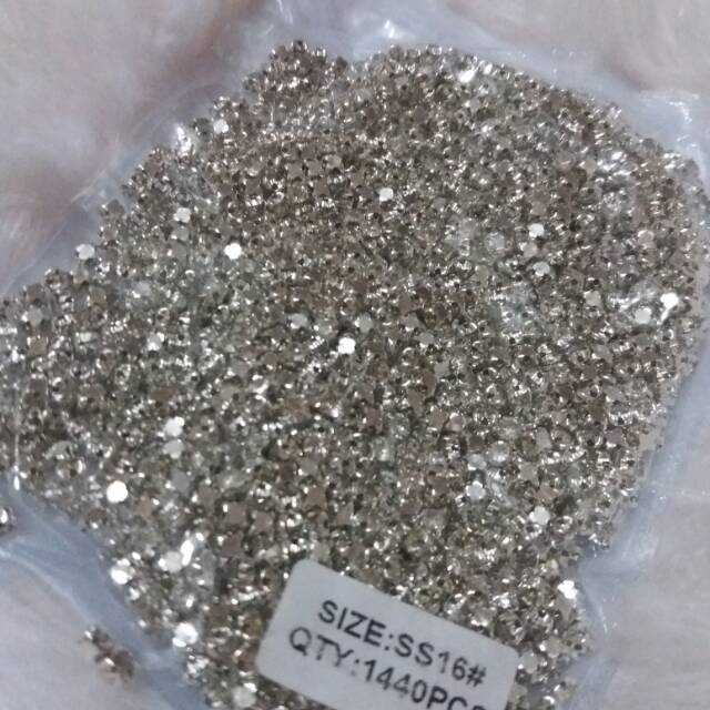 Jual Diamond cangkang ss 16 kw 1 (144pcs) | Shopee Indonesia