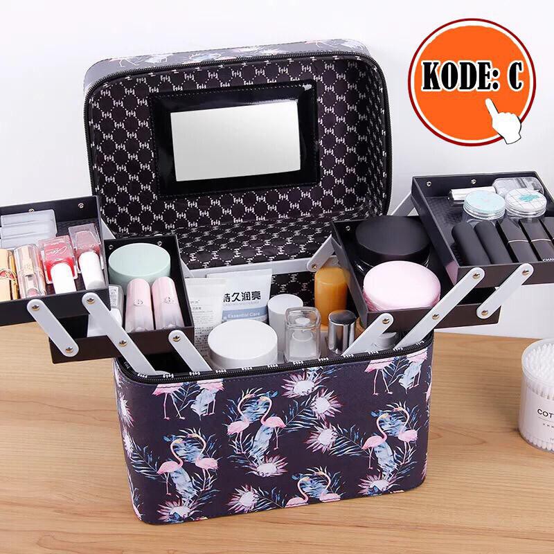 Jual KOTAK MAKEUP /BOX MAKEUP /BEAUTY CASE /TEMPAT KOSMETIK /KOTAK ...