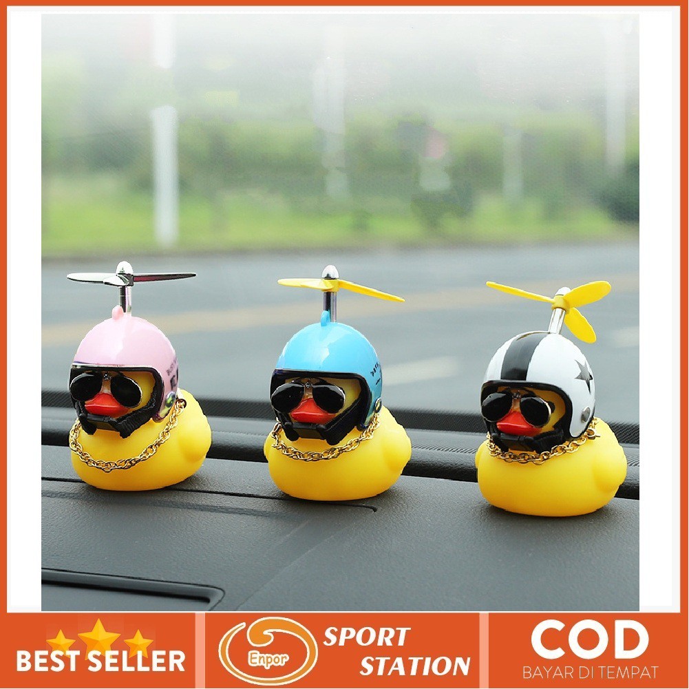 Jual Enpor Bebek Helm Bebek Motor Bebek Kuning Kecil Mengkilap ...
