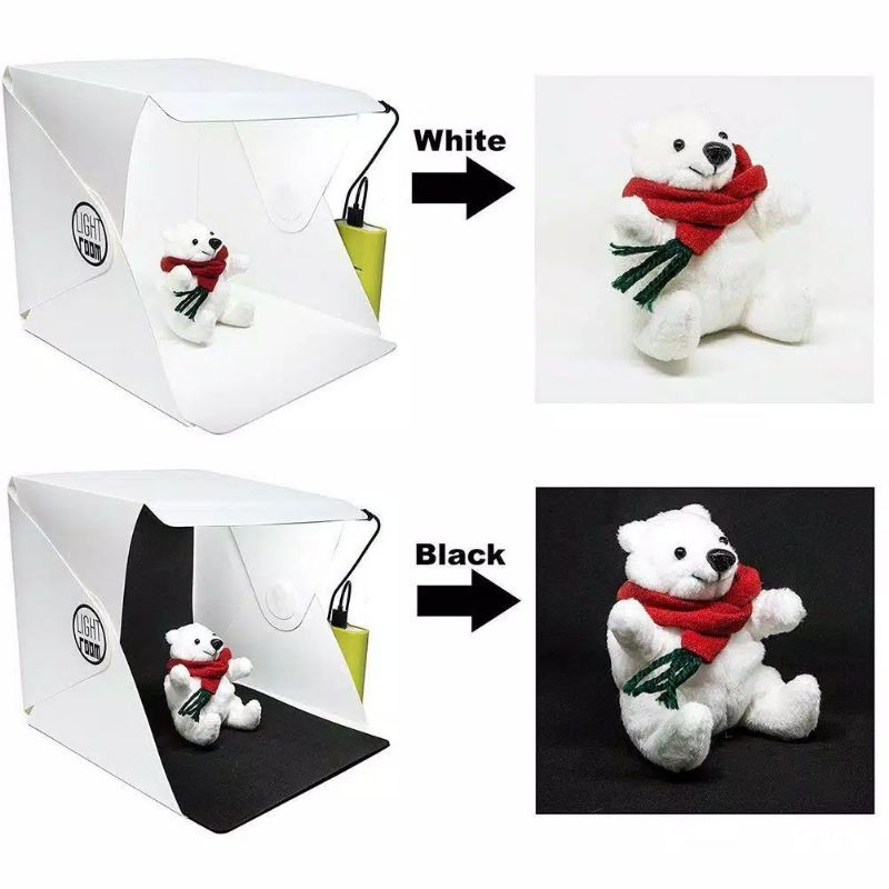 Jual studio foto mini fhoto boot produk light | Shopee Indonesia