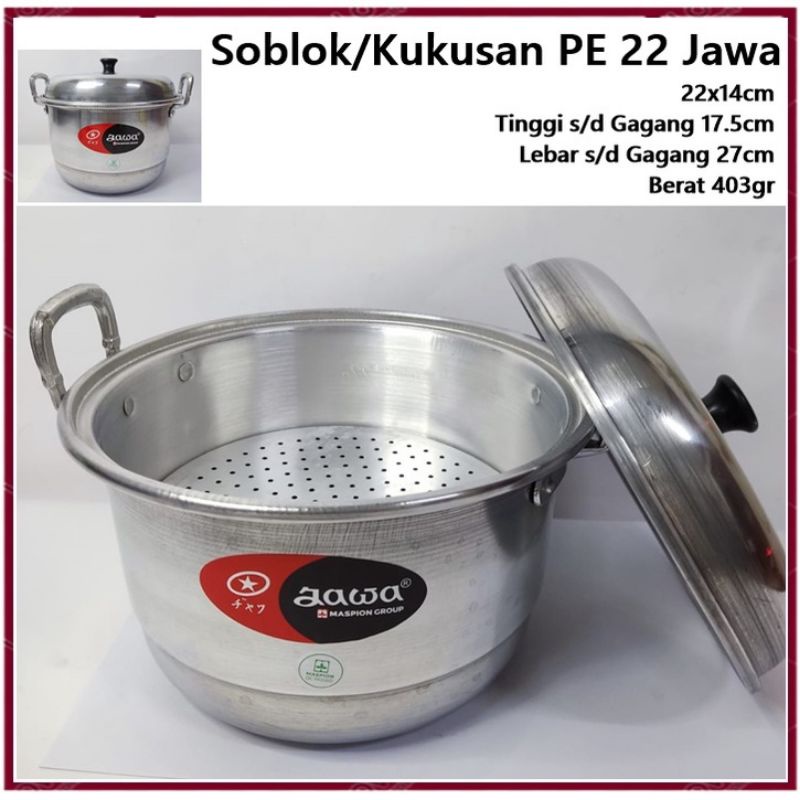 Jual panci dandang uk 22cm / panci jawa / panci maspion jawa | Shopee ...