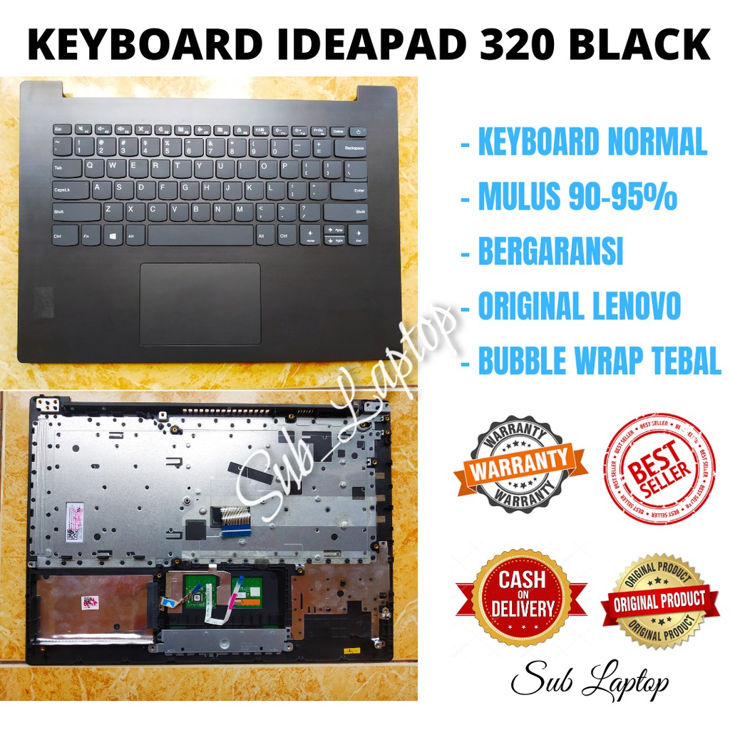 Jual Keyboard Lenovo Ideapad 320 -14ISK 320 -14IKB 320-14AST Ideapad ...