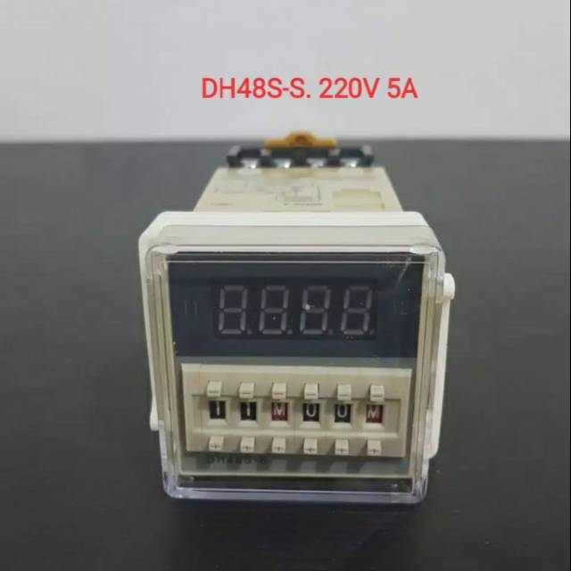 Jual timer omron dh48s s Relay Delay Double Time AC 220V 5A ... Jual timer omron dh48s s Relay Delay Double Time AC 220V 5A ...