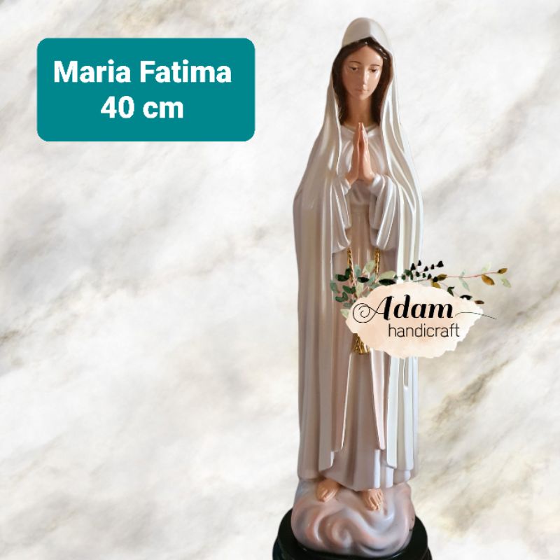Jual Patung Maria Fatima 40 cm - Patung Maria Fatima - hadiah baptis ...
