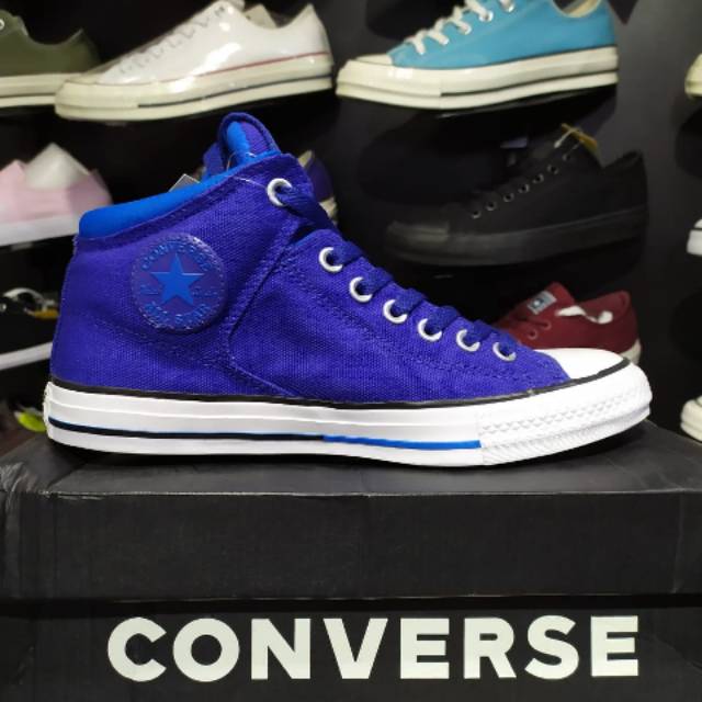 Jual CONVERSE CT HIGH STREET HI SOAR BLUE WHITE (155468C) (ORIGINAL ...
