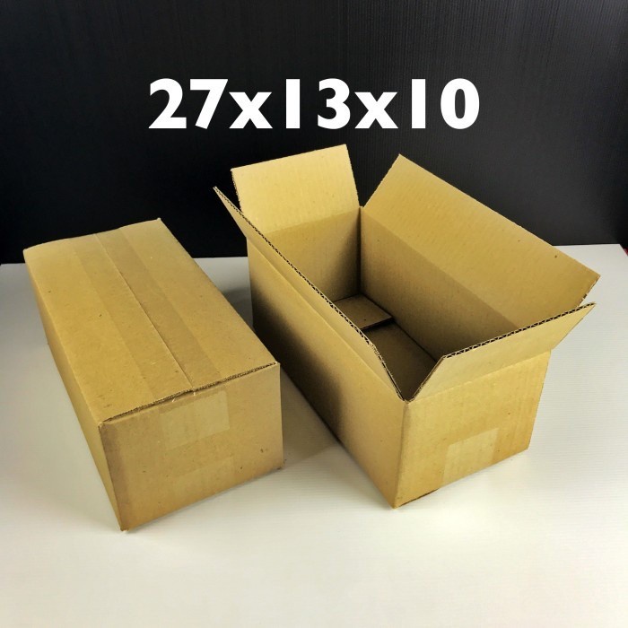 Jual Box Karton Kardus Sepatu BARU 27 x 13 x 10 cm kotak sepatu non die ...
