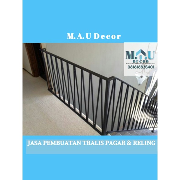 Jual PROMO _RELLING TANGGA Besi Minimalis And Costumize | Shopee Indonesia