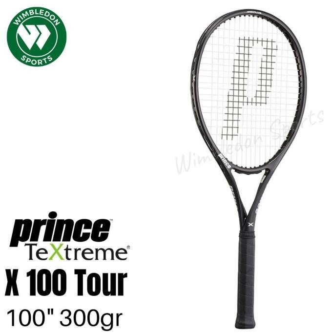 Jual Raket Tenis PRINCE X 100 TOUR / Raket PRINCE TWIST X 100 TOUR ...