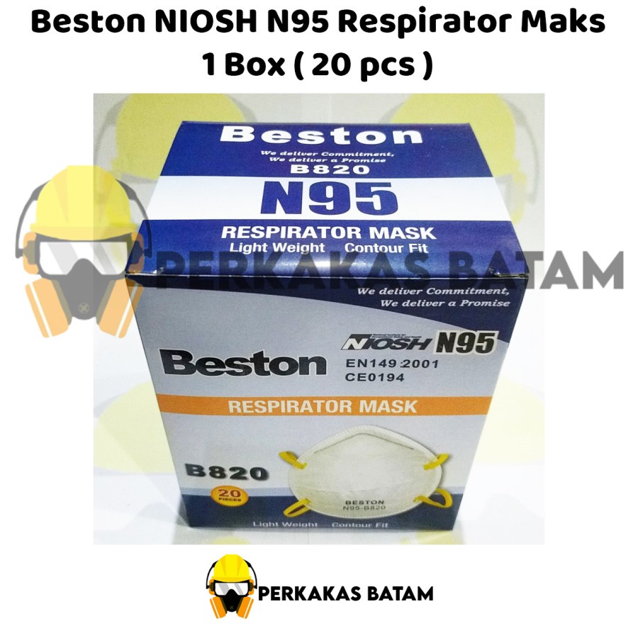 Jual Masker N95 Masker NIOSH N95 Respirator N95 Dust Mask N95 20PCS ...