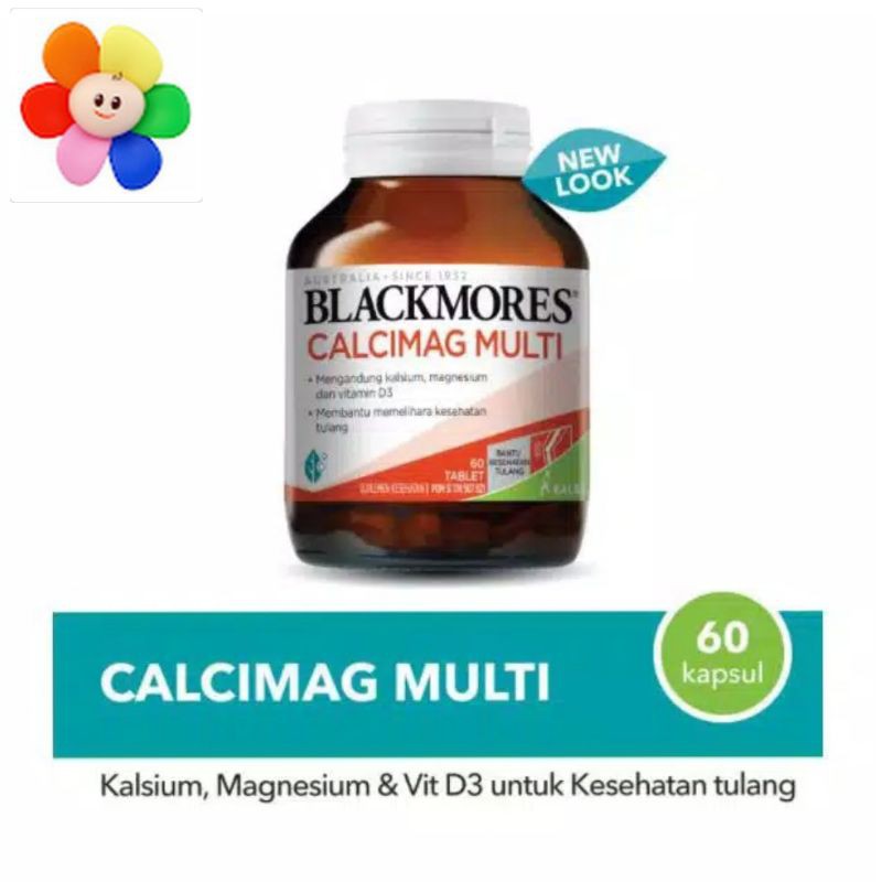 Jual Blackmores Calcimag Multi isi 30 tablet 60 tablet kapsul | Shopee Indonesia