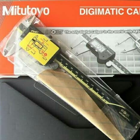 Jual Mitutoyo Vernier Caliper Digital 0 - 200 Japan 530-115-8" (NKT) | Shopee Indonesia