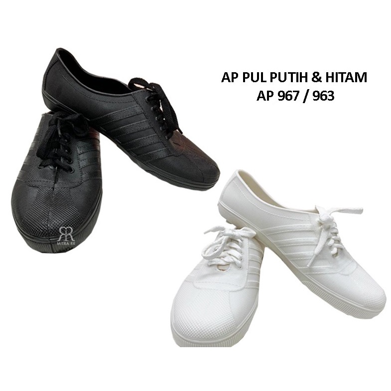 Jual Sepatu Karet AP Boots Multi Fungsi- AP 963 Putih dan AP 967 Hitam ...