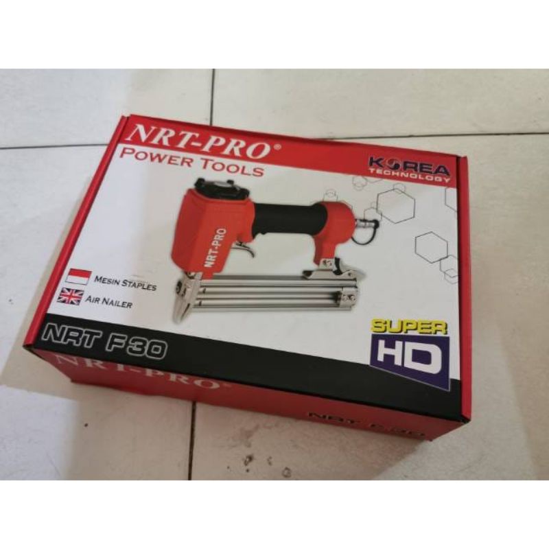 Jual NRT PRO Air nailer f30 1022j mesin paku dan staples tembak Angin nrt pro | Shopee Indonesia