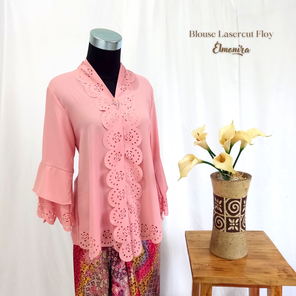 Jual Pusat Bordir Tasikmalaya - Kebaya Encim Silk Premium Modern laser ...