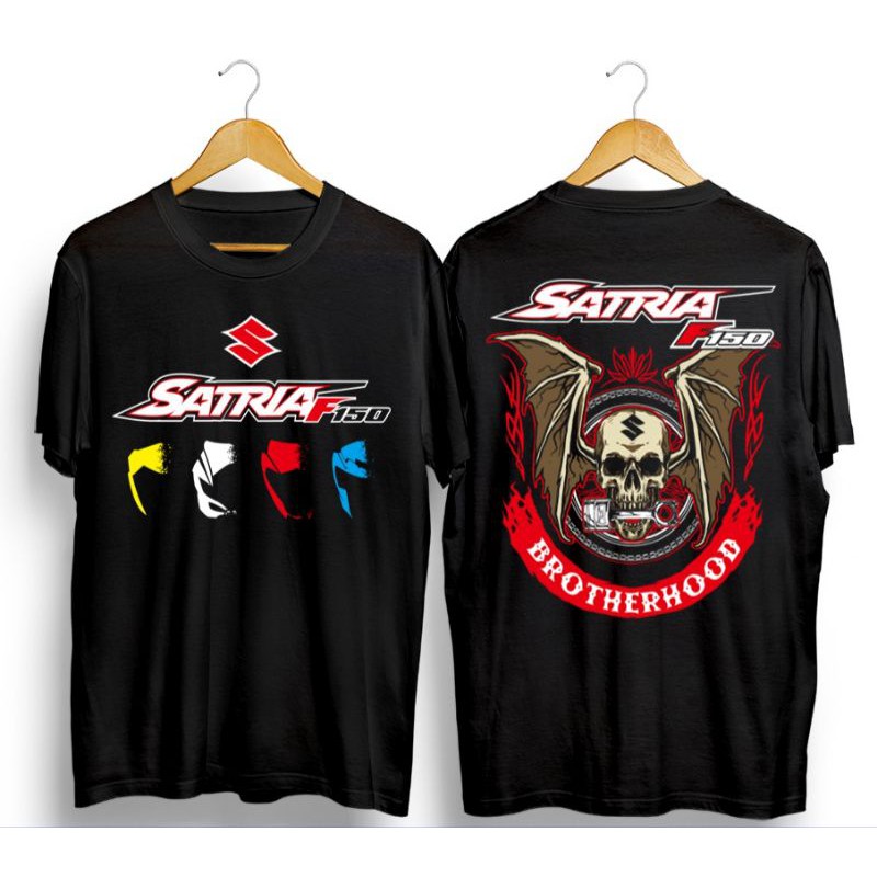 Jual Baju Riders Kaos Motor Satria Fu Brotheerhood | Shopee Indonesia