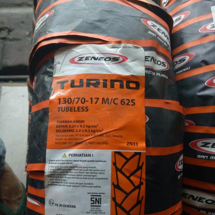 Jual Ban zeneos turino 130/70-17 turino 130 70 17 acau11 Kualitas Baik ...