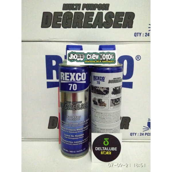 Jual REXCO 70 MULTIPURPOSE DEGREASER 500ML | Shopee Indonesia