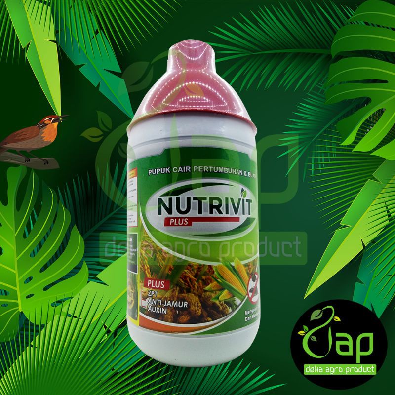 Jual PUPUK PERTUMBUHAN DAN PEMBUAHAN NUTRIVIT - PLUS ZPT 1000ML ...