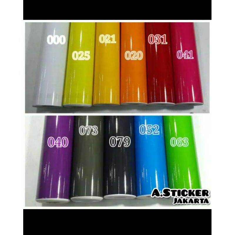 Jual Skotlet motor transparant tembus riben warna lengkap harga ...