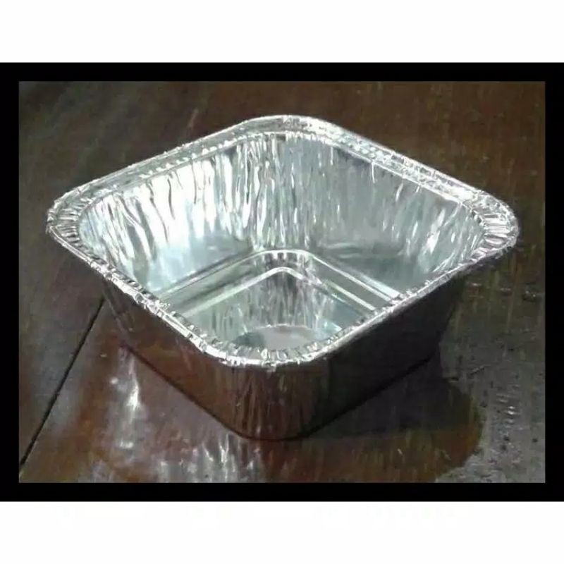 Jual alumunium foil cup tray ox 100 tanpa tutup| isi 100 | Shopee Indonesia