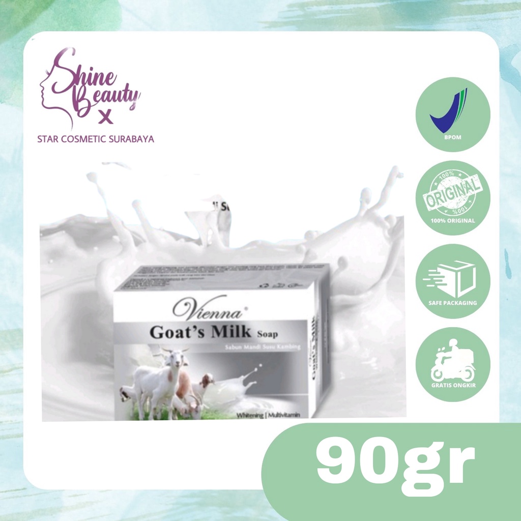 Jual vienna goat,s milk soap 90gr(sabun mandi) | Shopee Indonesia